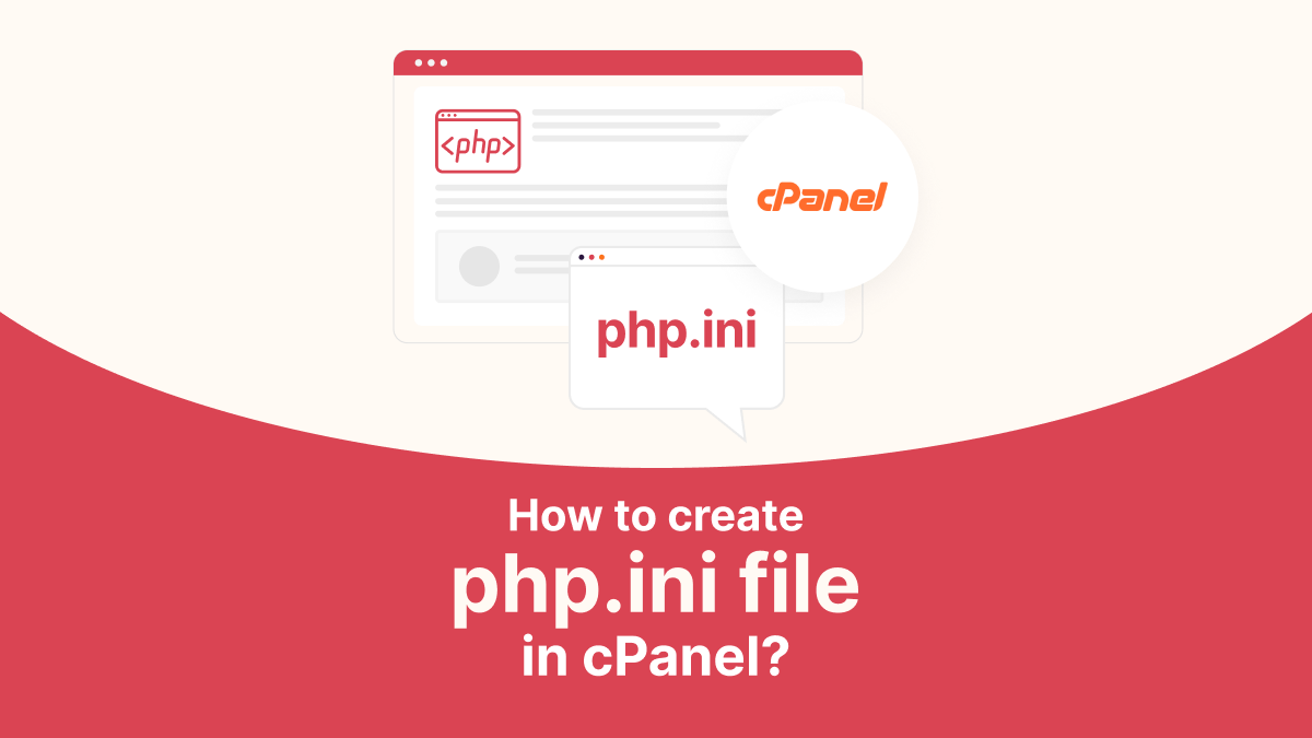 How to Create a PHP.ini File in cPanel? - EzySpot
