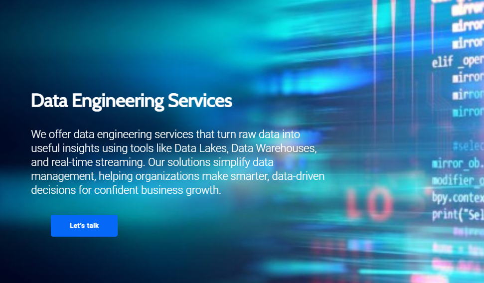 Data Engineering Services - EzySpot